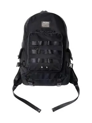 MAKAVELIC Zipped Backpack - Black