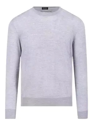 Zegna Crew-neck Sweater - Grey