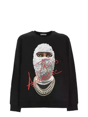 IH NOM UH NIT Graphic Print Sweatshirt - Black