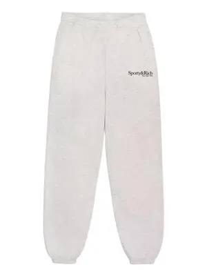SPORTY & RICH Logo Sweatpants - Grey