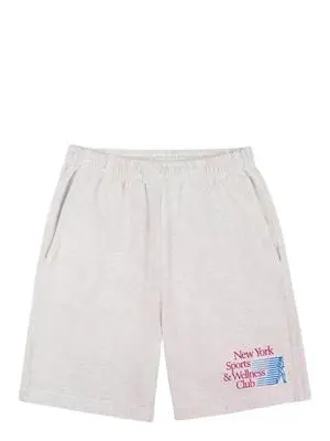 SPORTY & RICH Ny Motion Shorts - Grey