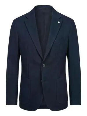 L.B.M. 1911 Button Single-breasted Blazer - Blue