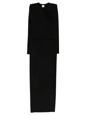 Nanushka Shada Long-sleeve Maxi Dress - Black