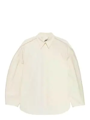 Nanushka Balloon Binding Detail Shirt - Neutrals