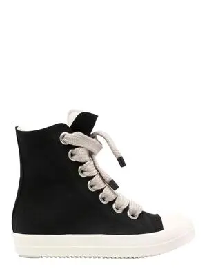 Rick Owens Jumbolace High-top Sneakers - Black