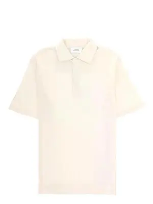LARDINI Buttoned Polo Shirt - Neutrals