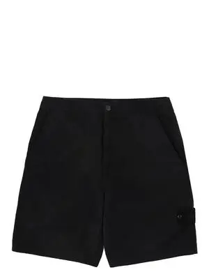 Stone Island Side-pocket Shorts - Black
