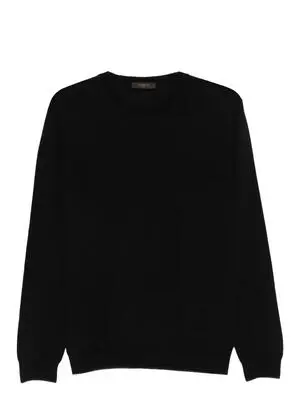 ZANONE Crew-neck Sweater - Black