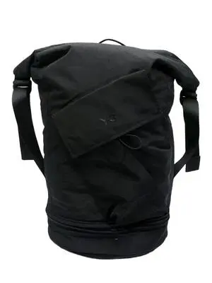 Y3 Logo Backpack - Black
