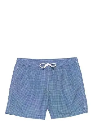 FEDELI Patterned Swim Shorts