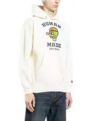 HUMAN MADE Graphic-print Hoodie - Neutrals