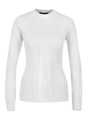 Moncler Long-sleeve Sweater - White