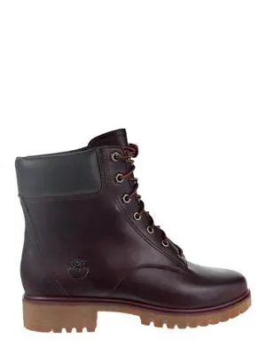 Timberland Jayne Lace-up Platform Boots - Red
