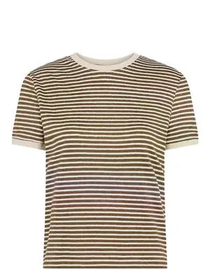 Seventy Striped T-shirt - Brown
