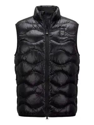 BLAUER. Padded Vest - Black