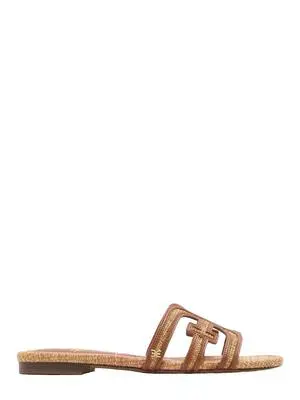 Sam Edelman Raffia Sandals - Neutrals