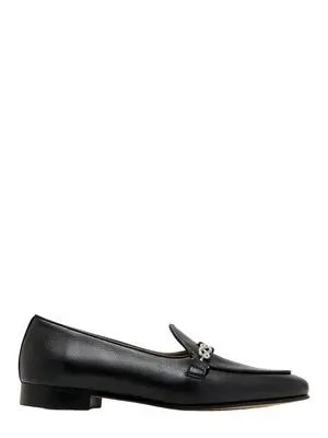 EDHEN MILANO Leather Loafers - Black