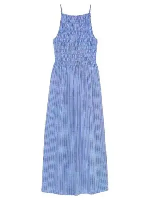 Faithfull The Brand Laia Maxi Dress - Blue