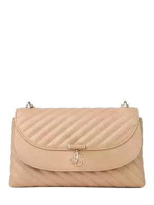 JIMMY CHOO Chain-strap Cross-body Bag - Neutrals