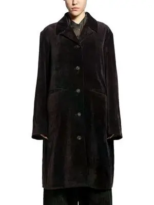 ZIGGY CHEN Buttoned Coat - Black