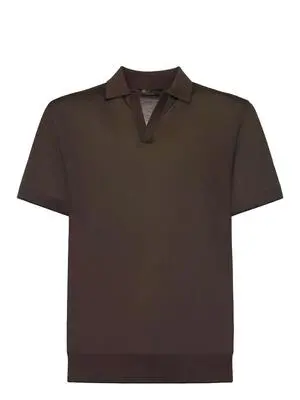 Loro Piana Waitaki V-neck T-shirt - Brown