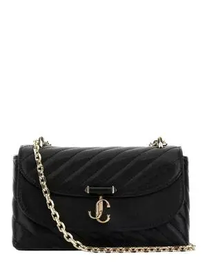JIMMY CHOO Quilted Crossbody Bag - Black
