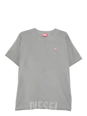 DIESEL® T-norm-t7 Logo-detail T-shirt - Grey