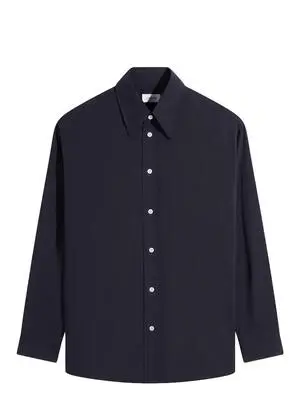 LEMAIRE Soft Shirt Grape - Navy