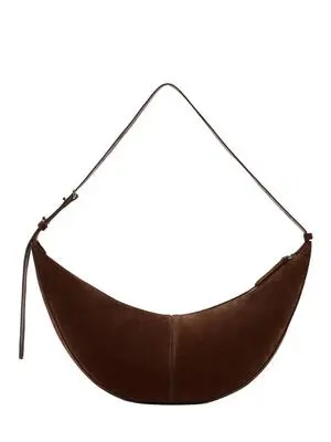 Proenza Schouler Suede Slide Bag - Brown