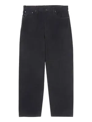 VOWELS Baggy Denim Jeans - Black