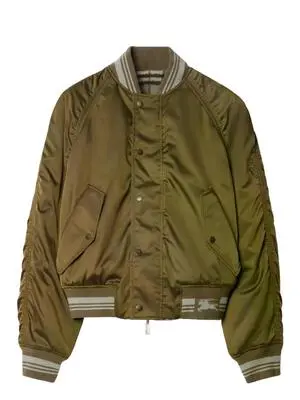 Burberry Reversible Nylon Bomber Jacket - Grey