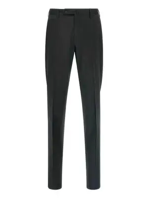 Incotex Pleat-detail Tailored Trousers - Black