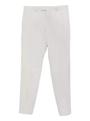 Karl Lagerfeld Tube Trousers - Neutrals