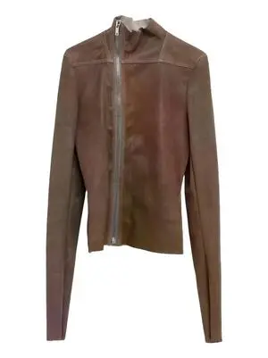 Rick Owens Zip Jacket - Brown