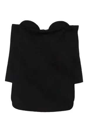 N°21 Bandeau-style Top - Black