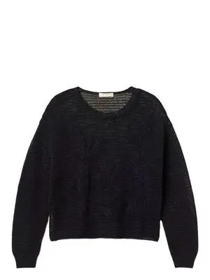 TWINSET Embroidered Pullover Sweater - Blue
