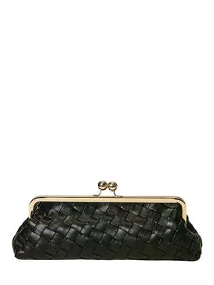 TWINSET Braided Clutch Bag