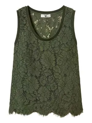 TWINSET Lace Top - Green