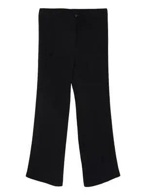 N°21 Button-detailed Trousers - Black