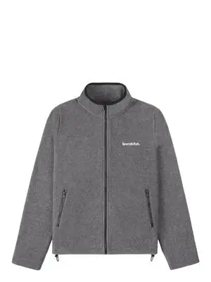 Sporty & Rich Zip-Up Jacket Grey