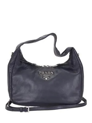 Prada Tessuto Sport Hobo Bag - Black