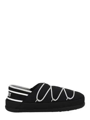 Moon Boot Icon Slipper - Black