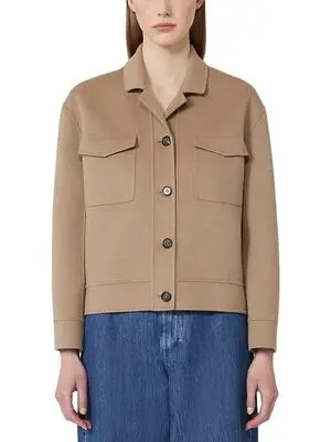 Max Mara Simona Wool Jacket - Hazelnut Brown
