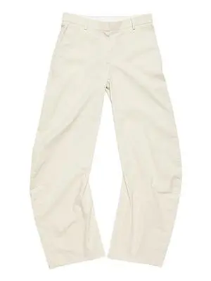 Acne Studios Straight Leg Pants - Light Beige