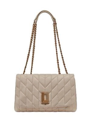 Karl Lagerfeld Paris Lafayette Shoulder Bag - Brie