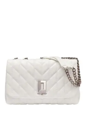 Karl Lagerfeld Paris Lafayette Shoulder Bag - White