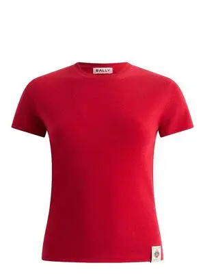 Bally Knit Cashmere Top - Swiss Red 50