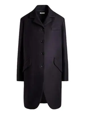 Bally Single-breasted Midi Coat - Blue