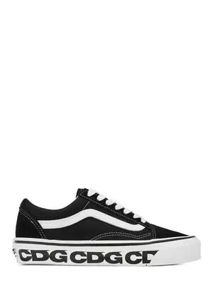 CDG X Og Old Skool Lx 'sidewall' Sneakers - Black