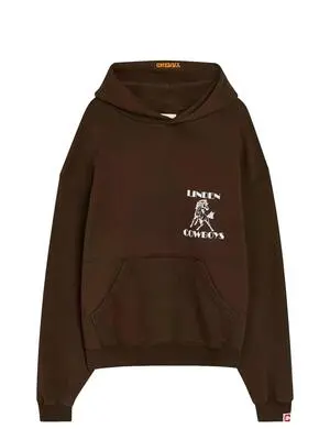 CHERRY LA Graphic-print Hoodie - Brown